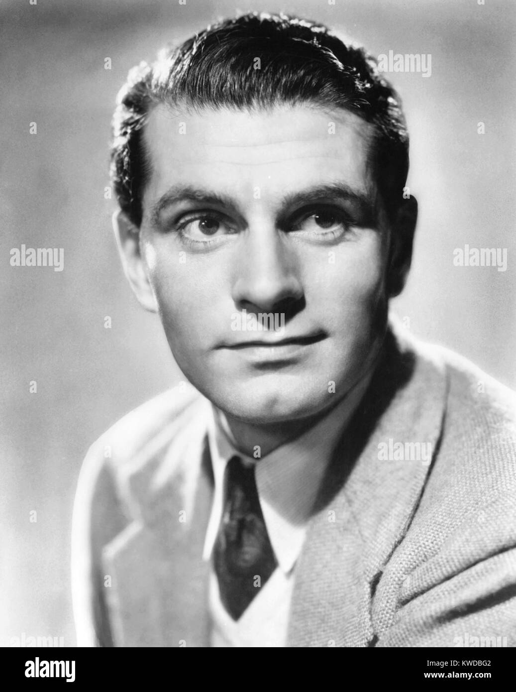 Laurence Olivier, 1940s Stock Photo - Alamy