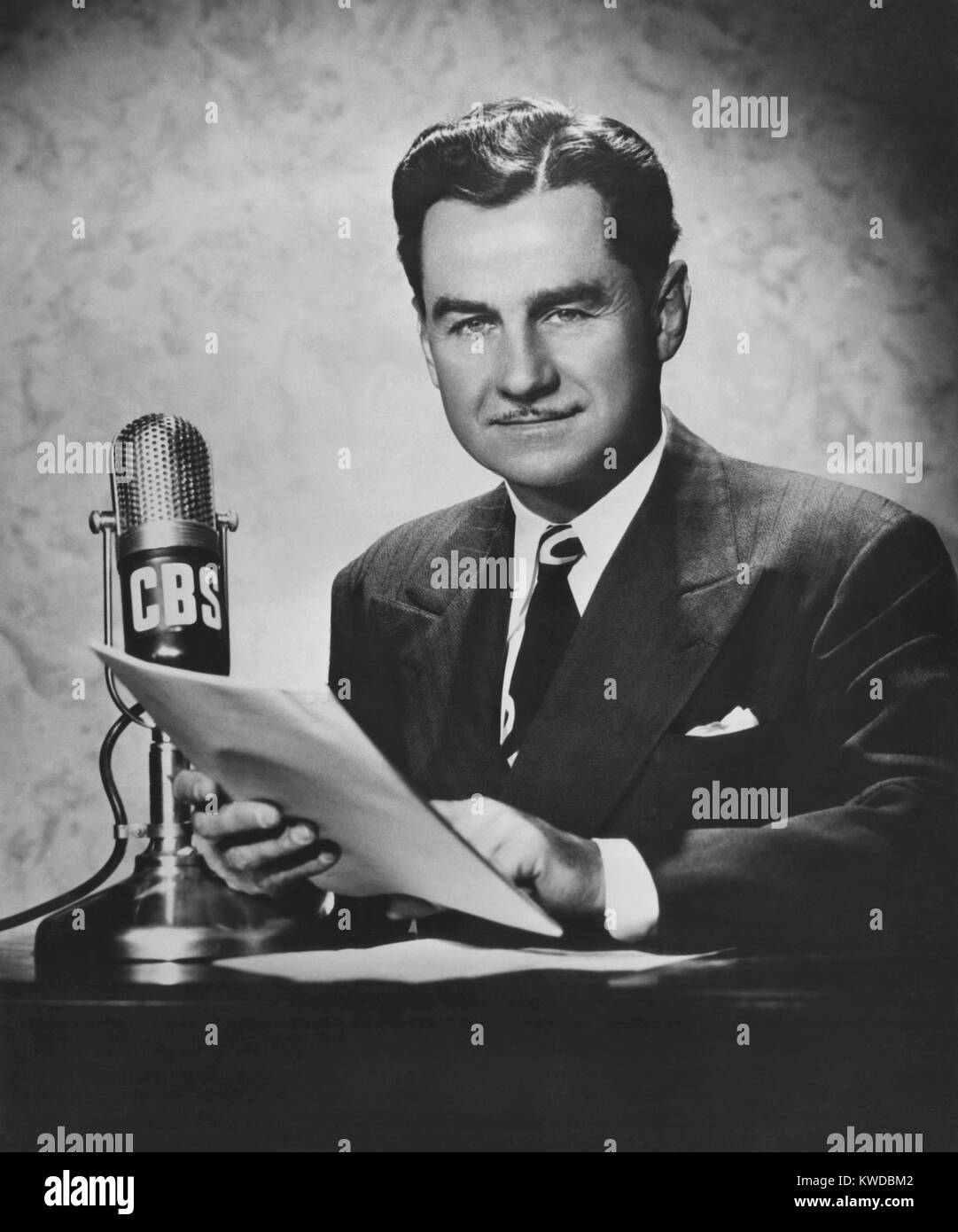 Lowell Thomas, late 1940s Stock Photo - Alamy