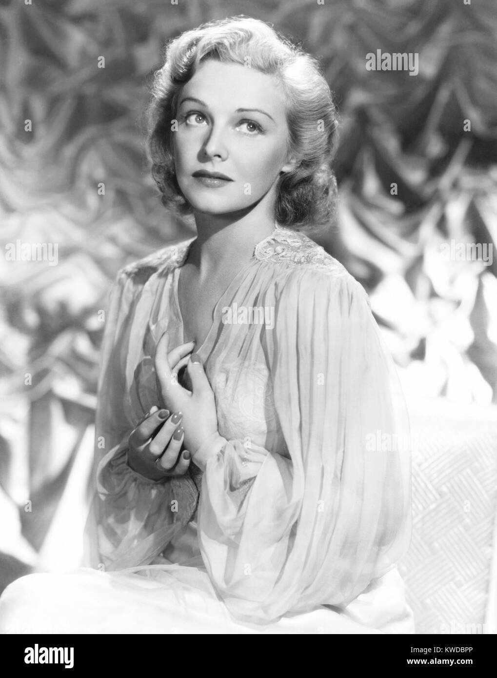 Madeleine Carroll, Paramount Pictures publicty shot, 1941 Stock Photo ...