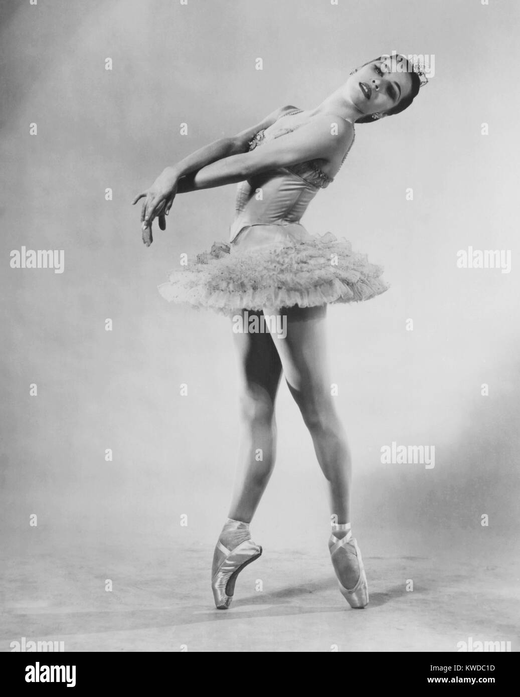 Maria Tallchief of the New York City Ballet, ca. 1950 Stock Photo - Alamy