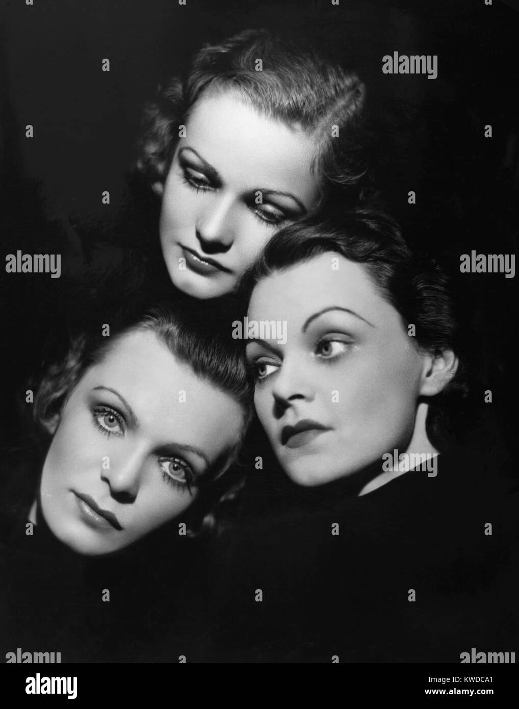 THE PICKENS SISTERS, from left: Jane Pickens, Patti Pickens (top ...