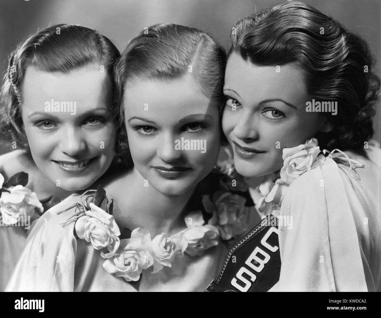 The Pickens Sisters, from left: from left: Jane Pickens, Patti Pickens ...