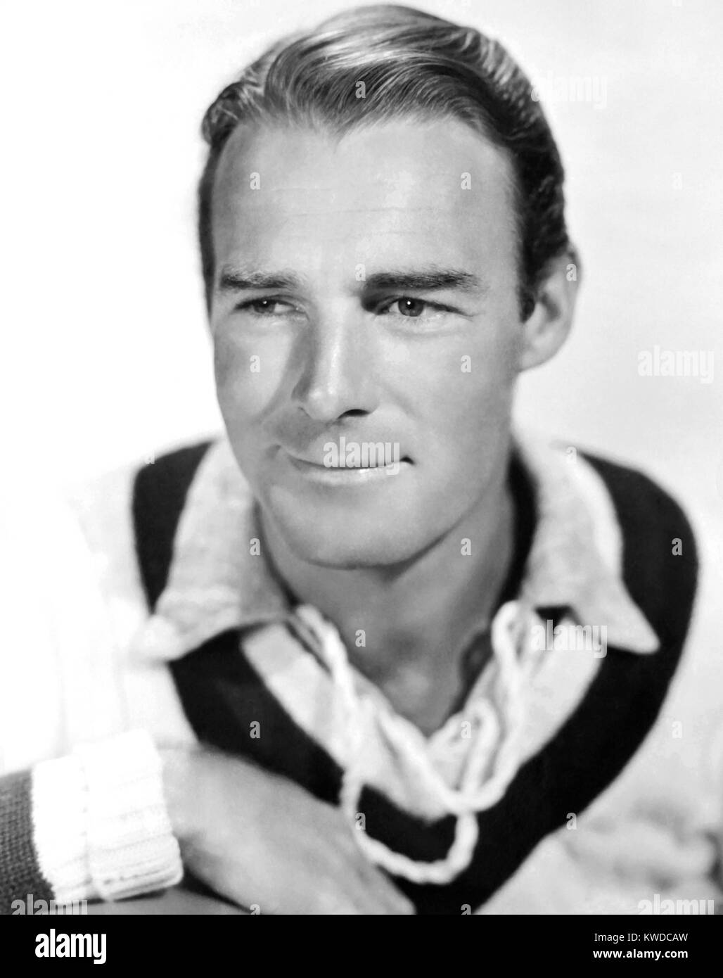 Randolph Scott, 1936 Stock Photo - Alamy