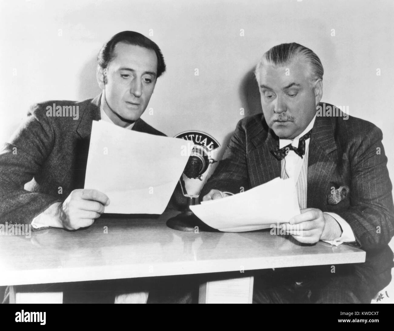 SHERLOCK HOLMES, from left: Basil Rathbone, Nigel Bruce, 1943-1945 ...