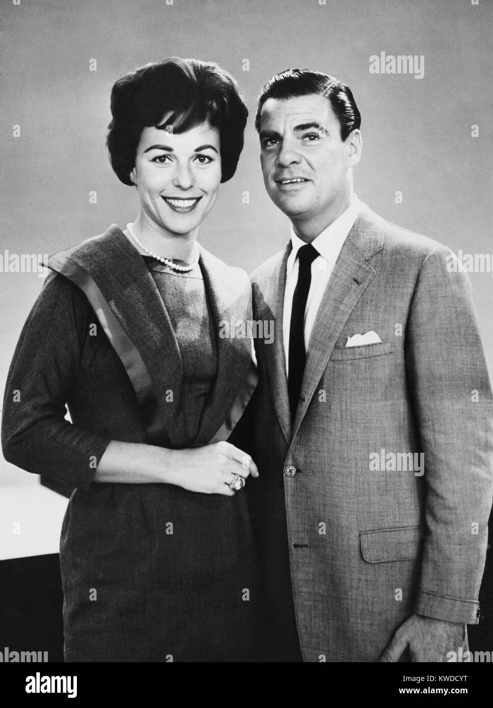 THE BIG PAYOFF, from left: Bess Myerson, Bert Parks, 1951-1959 Stock ...