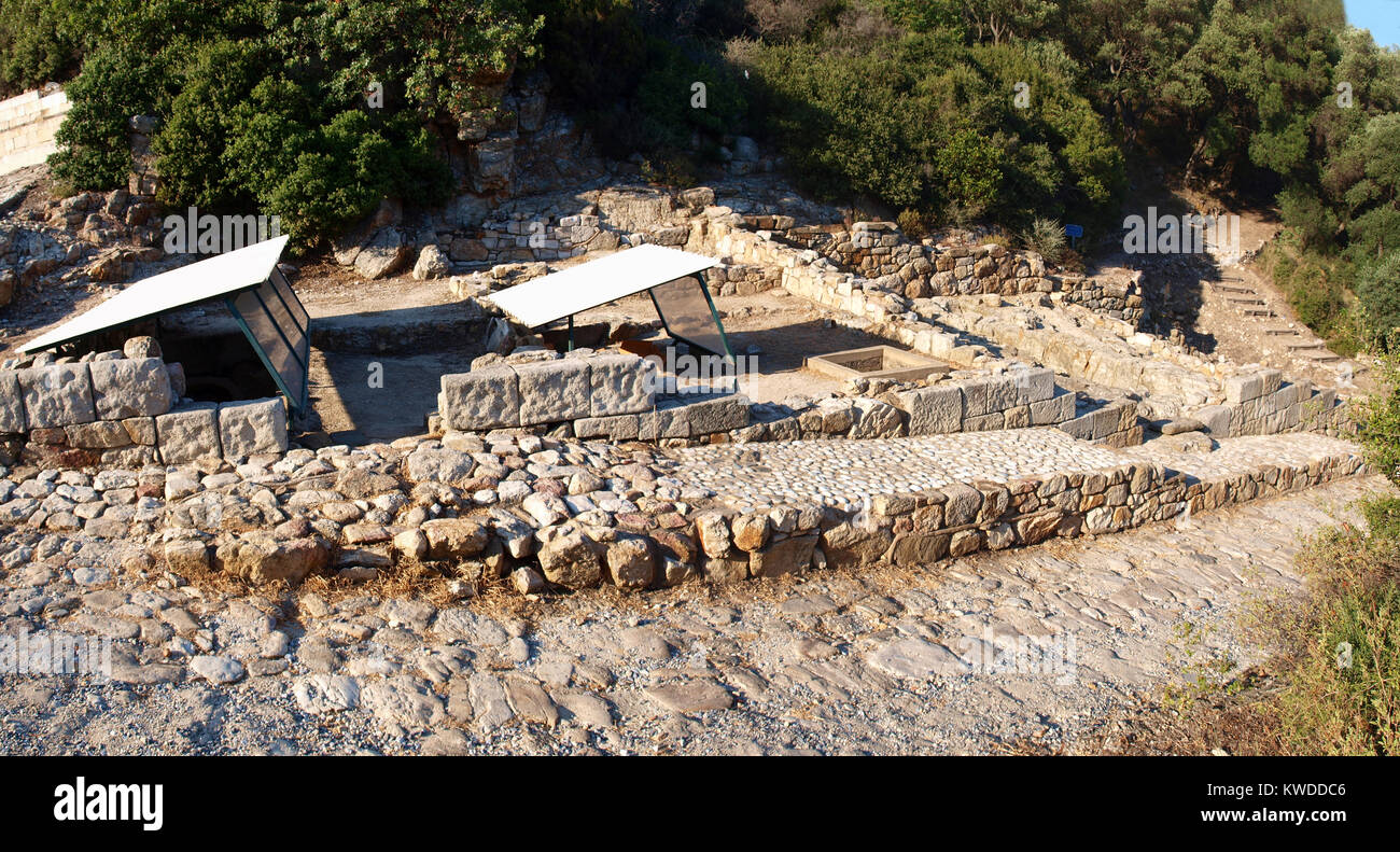 Ancient Stageira, Birthplace of Aristoteles Stock Photo - Alamy