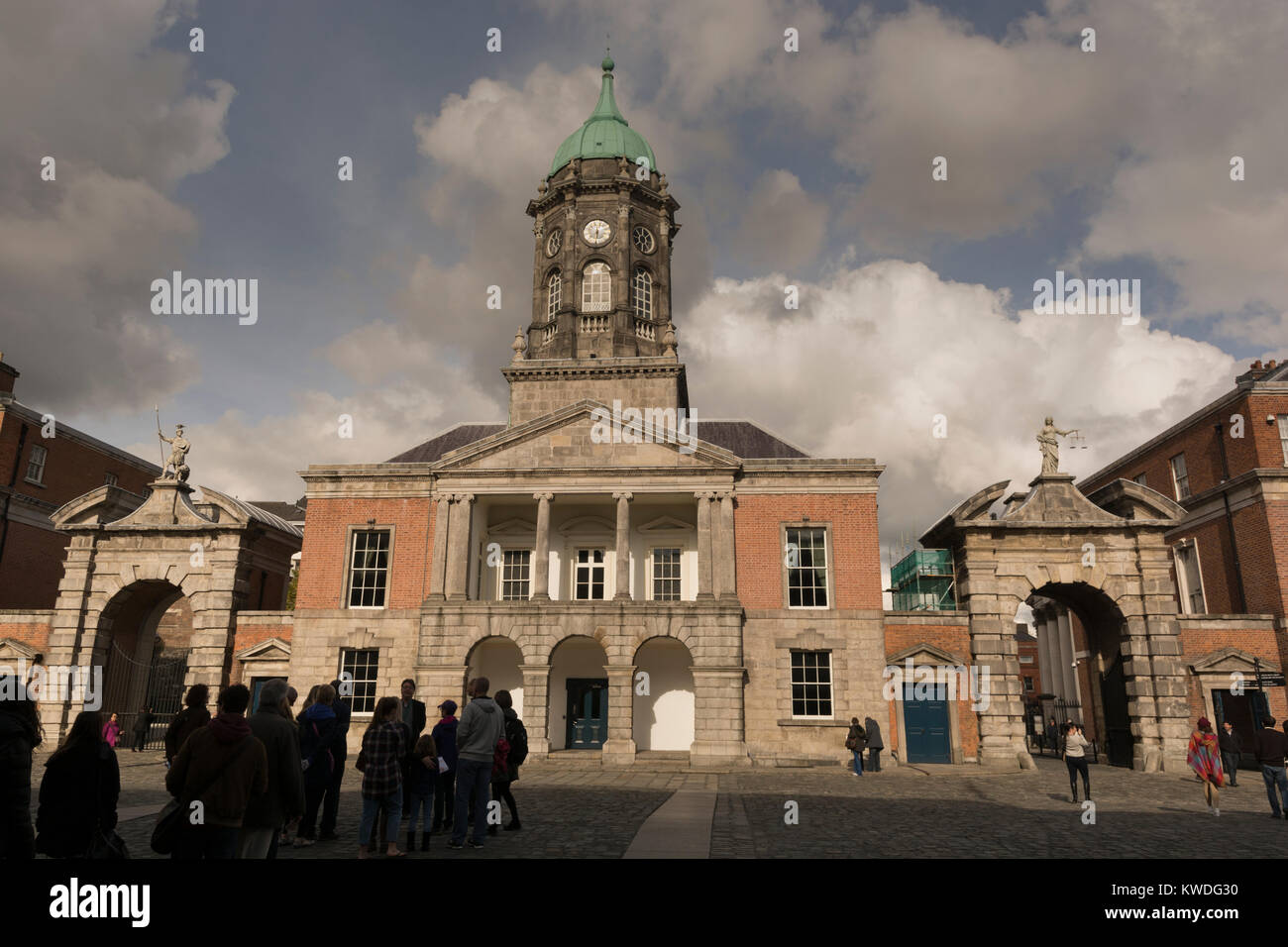 Dublin Castle Hall. Dublin. Ireland Stock Photo - Alamy