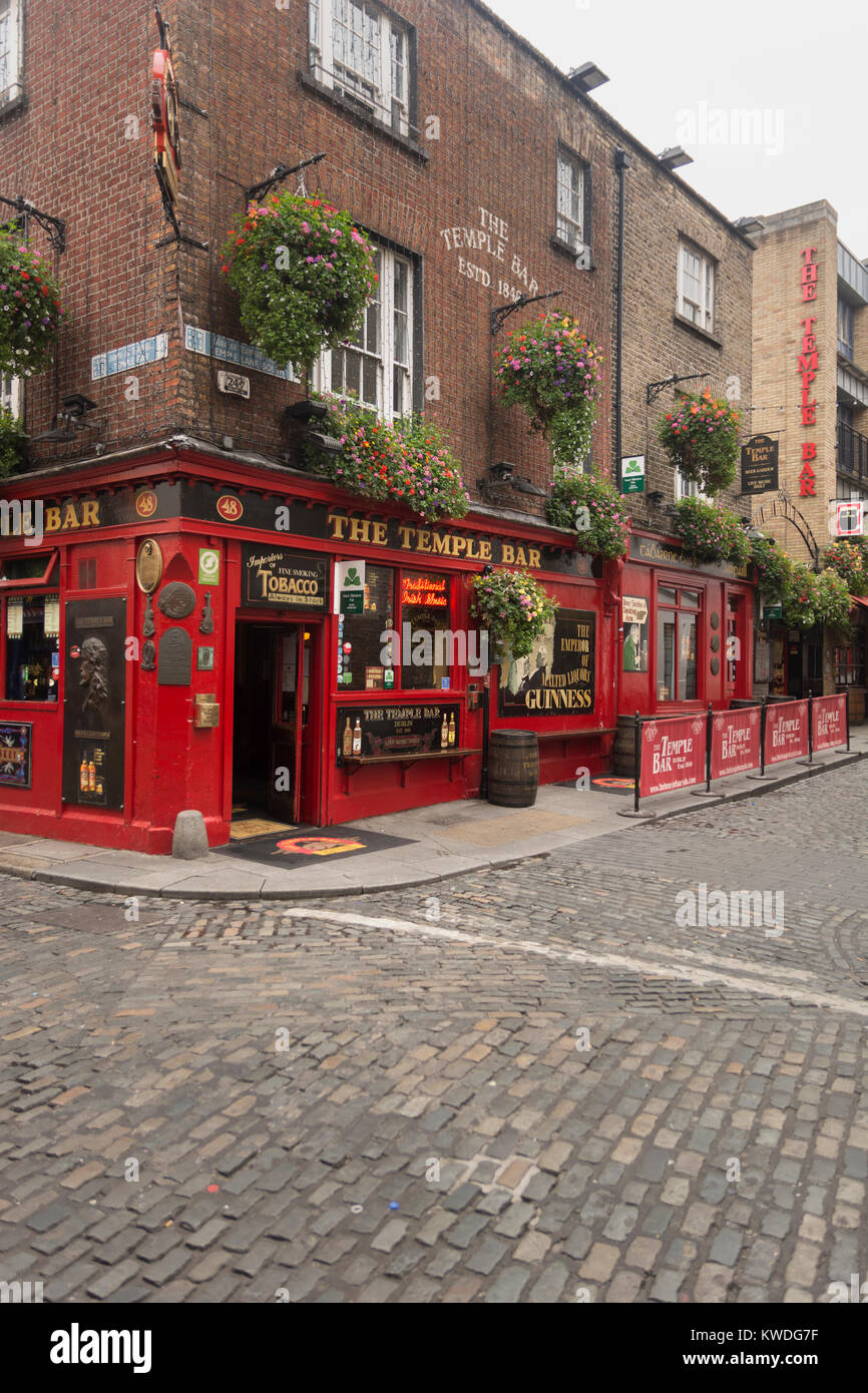 The Temple Bar pub, is the most famous Irish pub, created in 1840. It ...