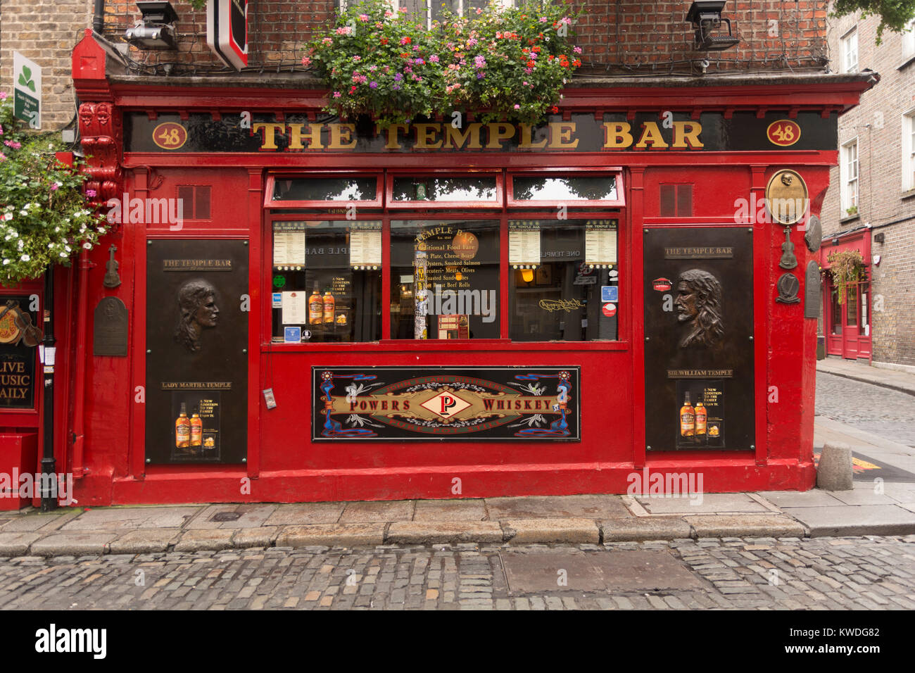 The Temple Bar pub, is the most famous Irish pub, created in 1840. It ...