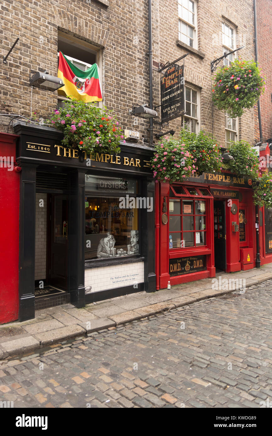 The Temple Bar pub, is the most famous Irish pub, created in 1840. It ...
