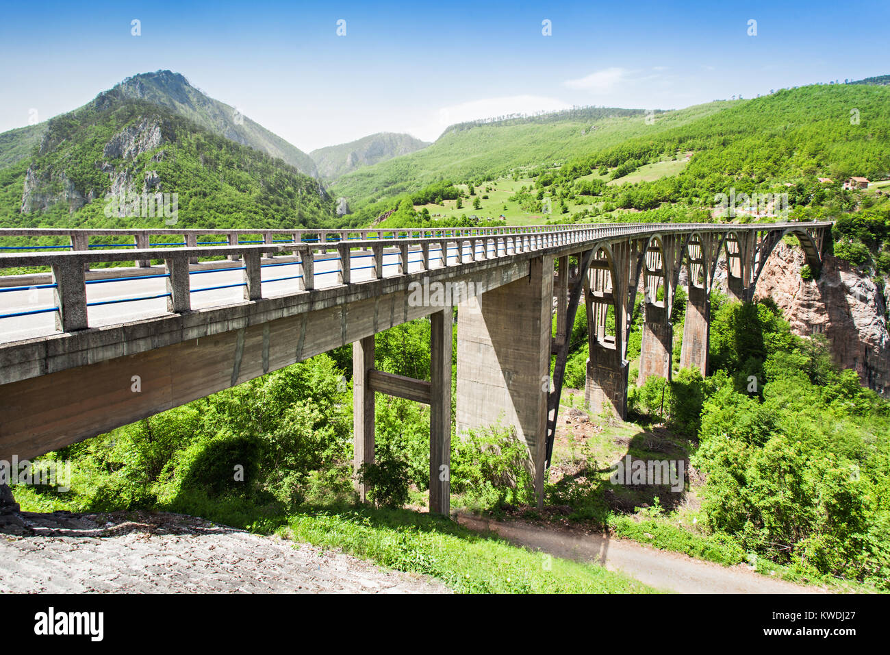 Durdevica Tara Bridge Stock Photos & Durdevica Tara Bridge Stock Images ...