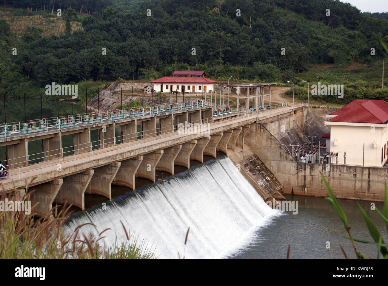 hydroelectric power station in north laos Stock Photo - Alamy