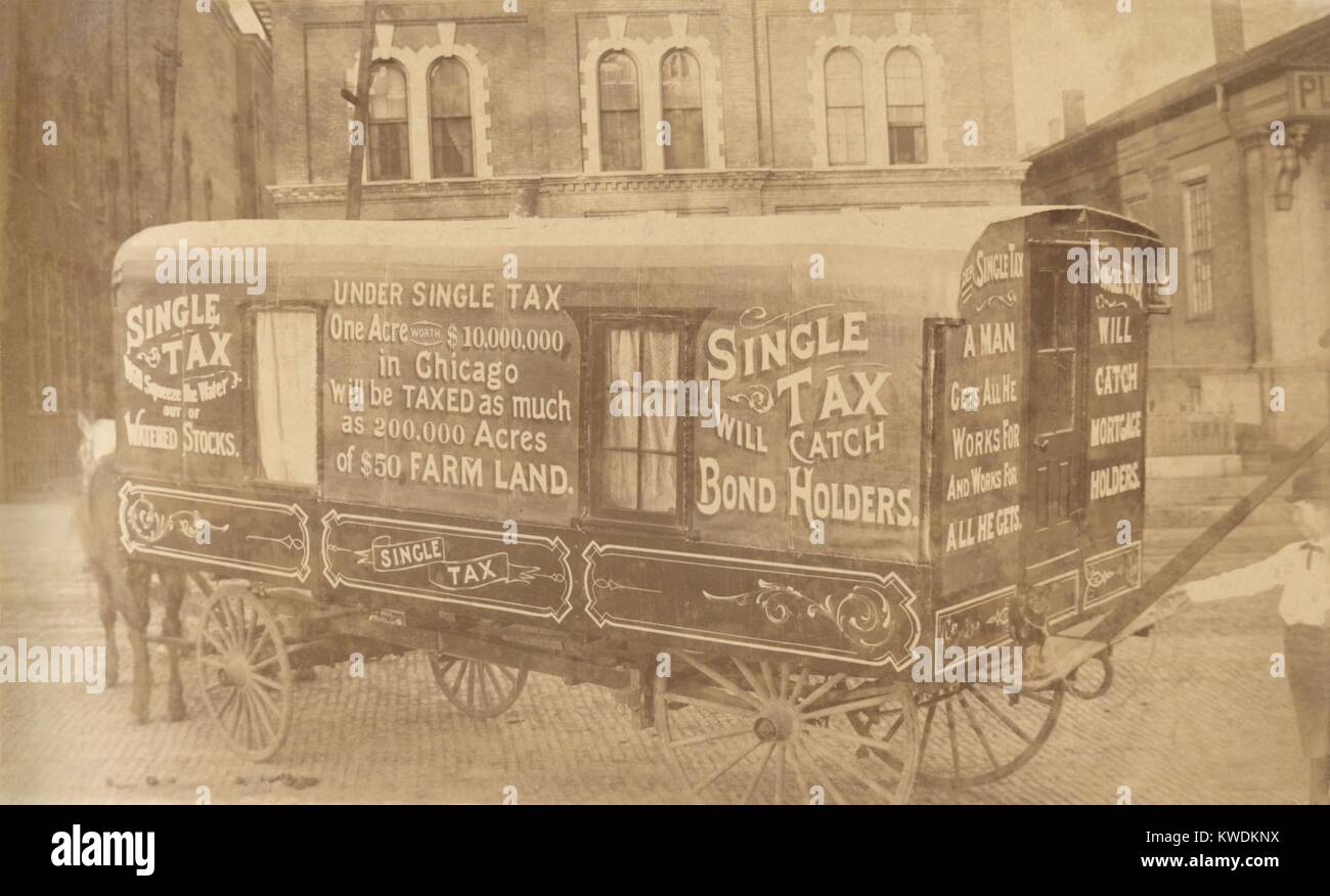 Henry George was an economist who believed value derived from land ...