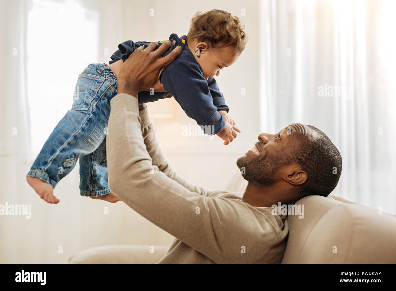 Caring son hi-res stock photography and images - Alamy