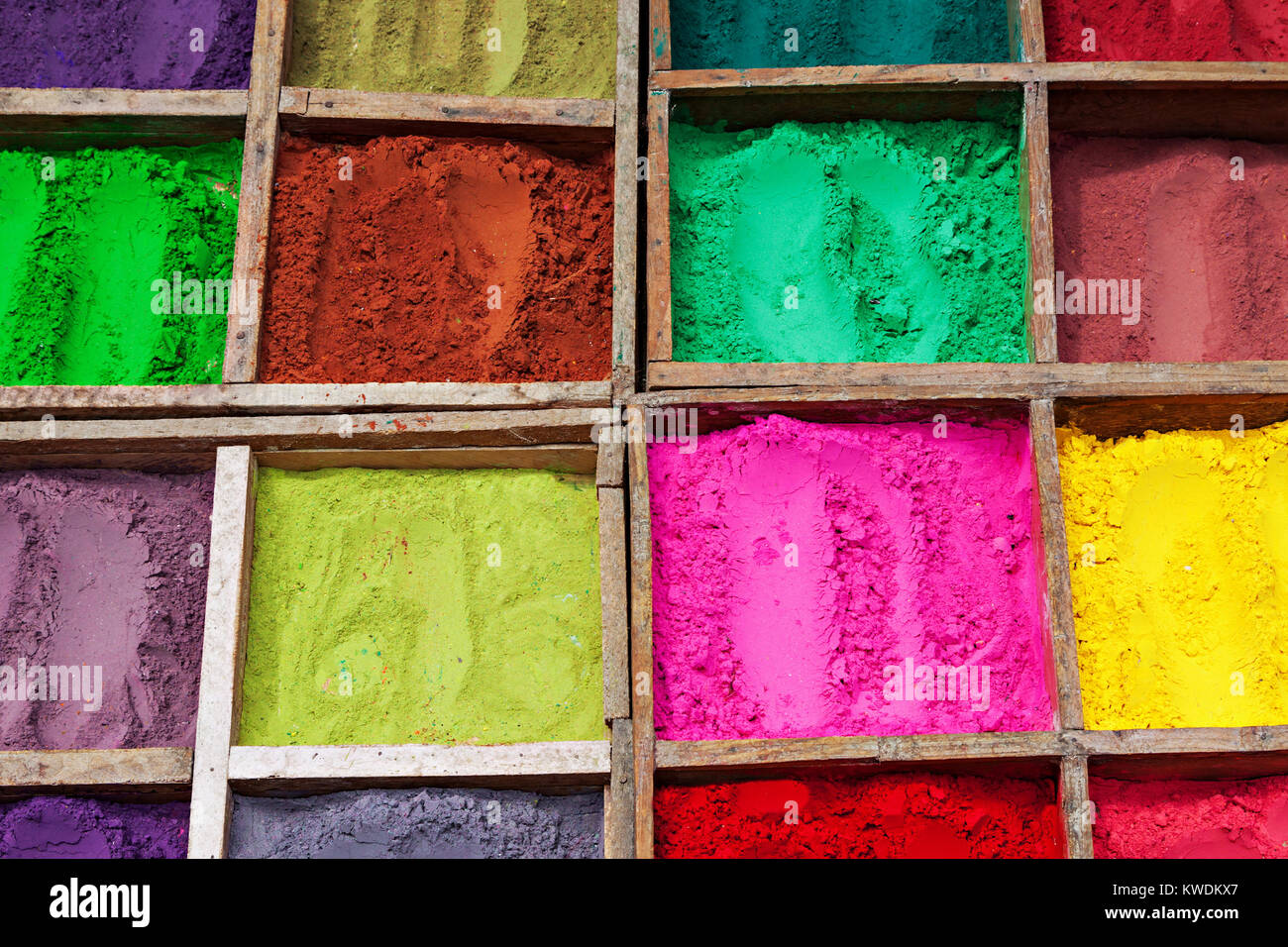 Indian color powder as a beauty background Stock Photo - Alamy