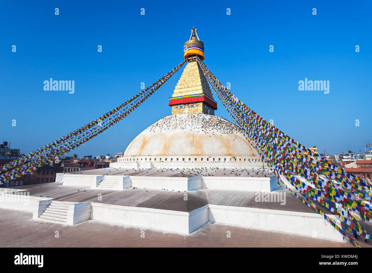 Boudhanath (also called Boudha, Bouddhanath or Baudhanath) is a ...
