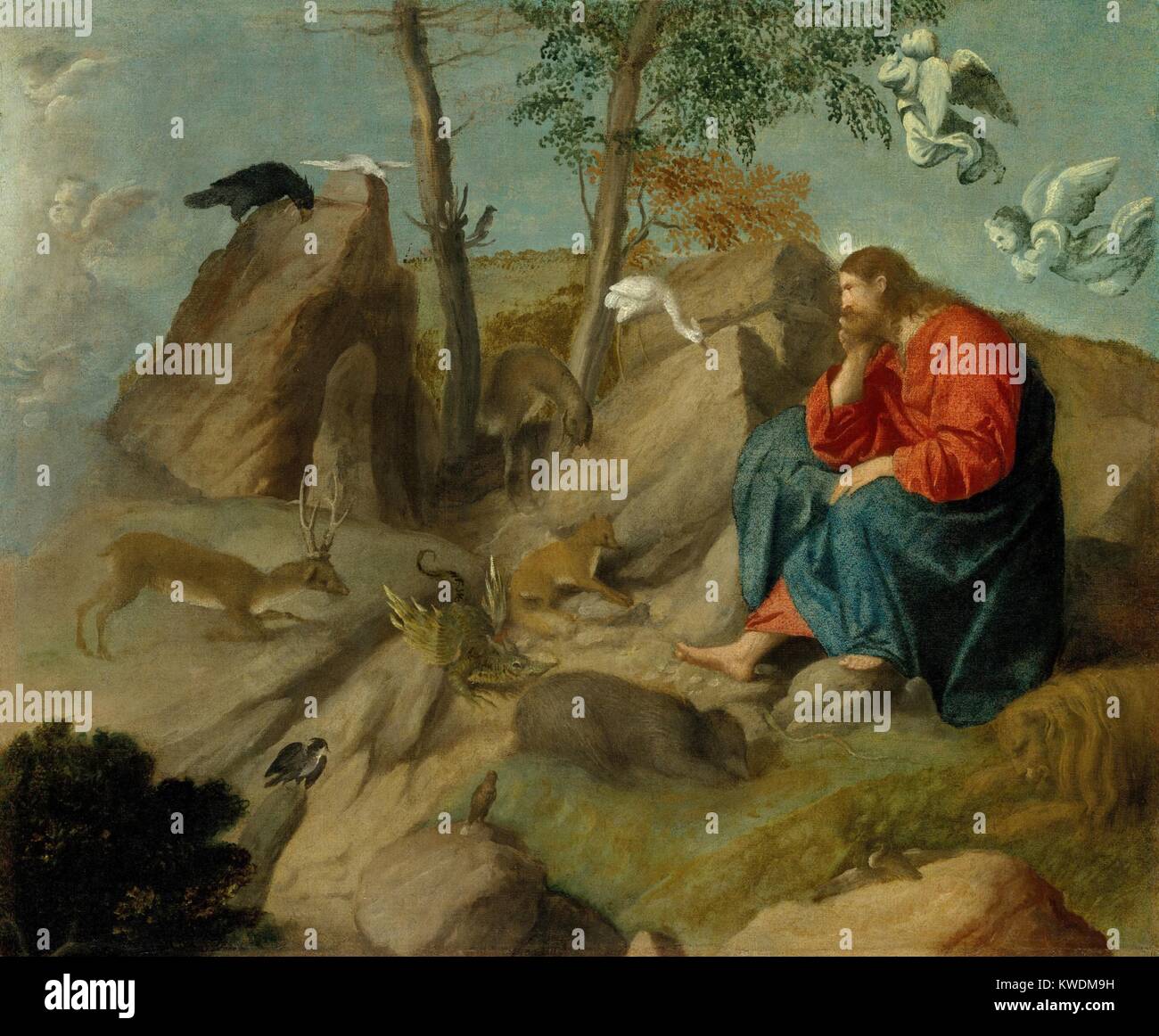 Gethsemane prayer painting hi-res stock photography and images - Alamy