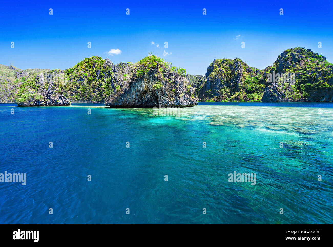 Very beautiful islands in the sea, Philippines Stock Photo - Alamy