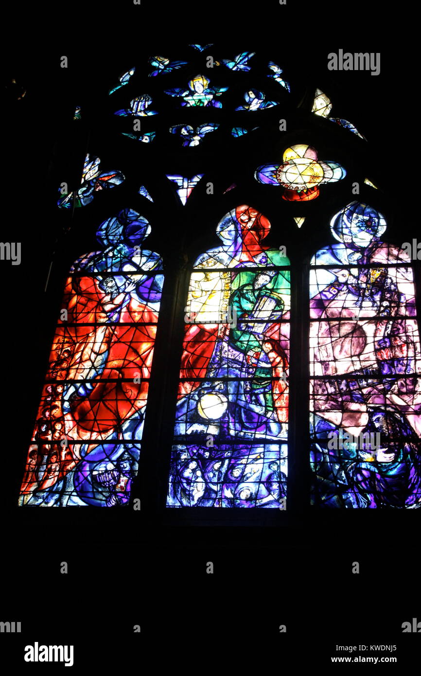 Marc chagall windows hi-res stock photography and images - Alamy