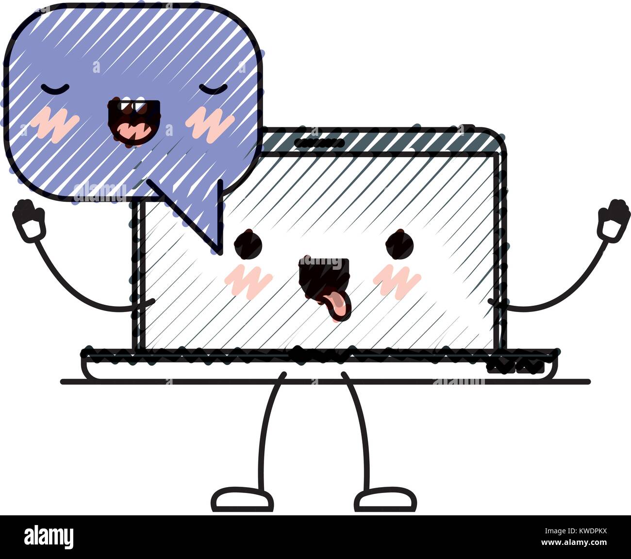 Animated screen Cut Out Stock Images & Pictures - Alamy