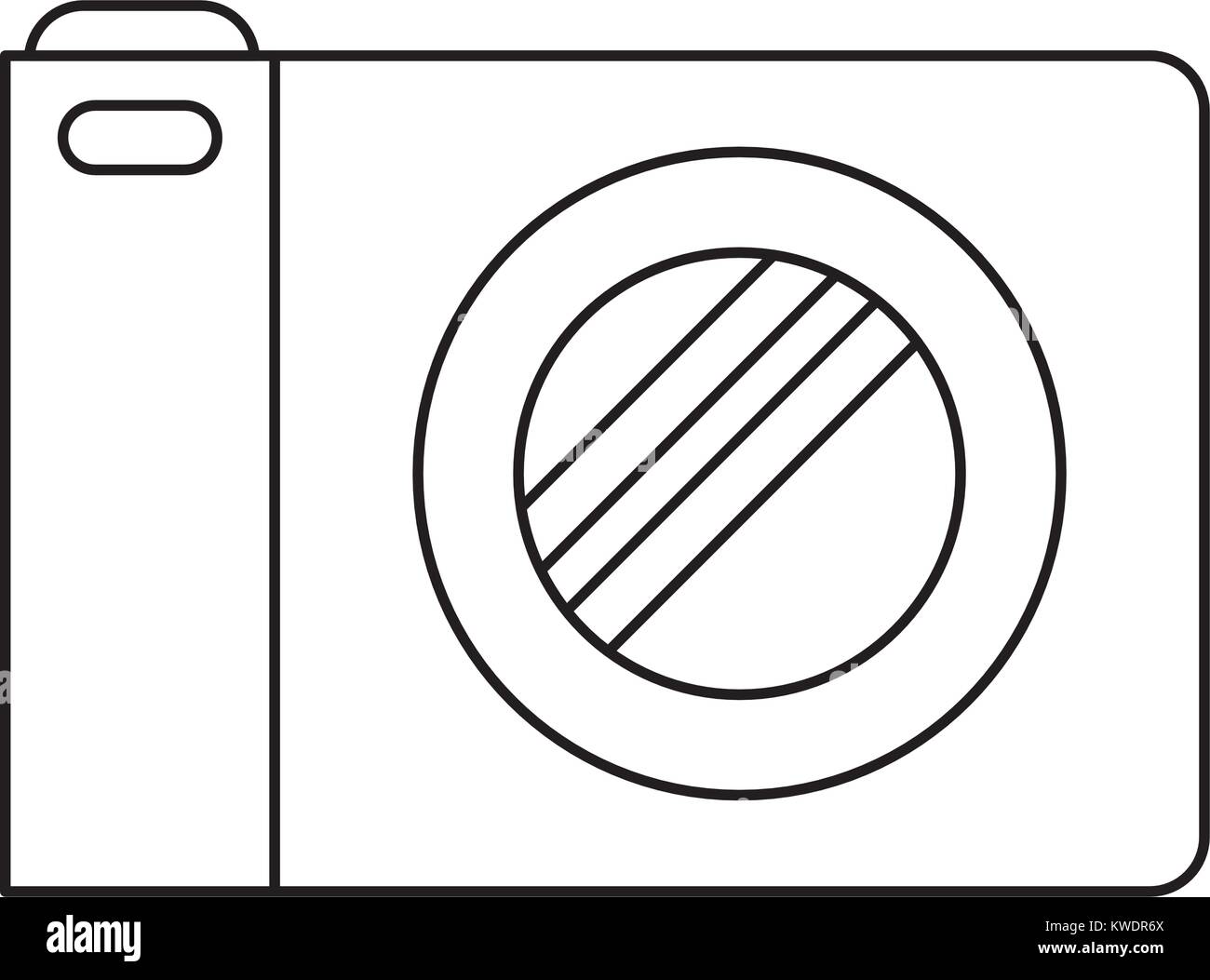 Focus icon monochrome simple Stock Vector Images - Alamy