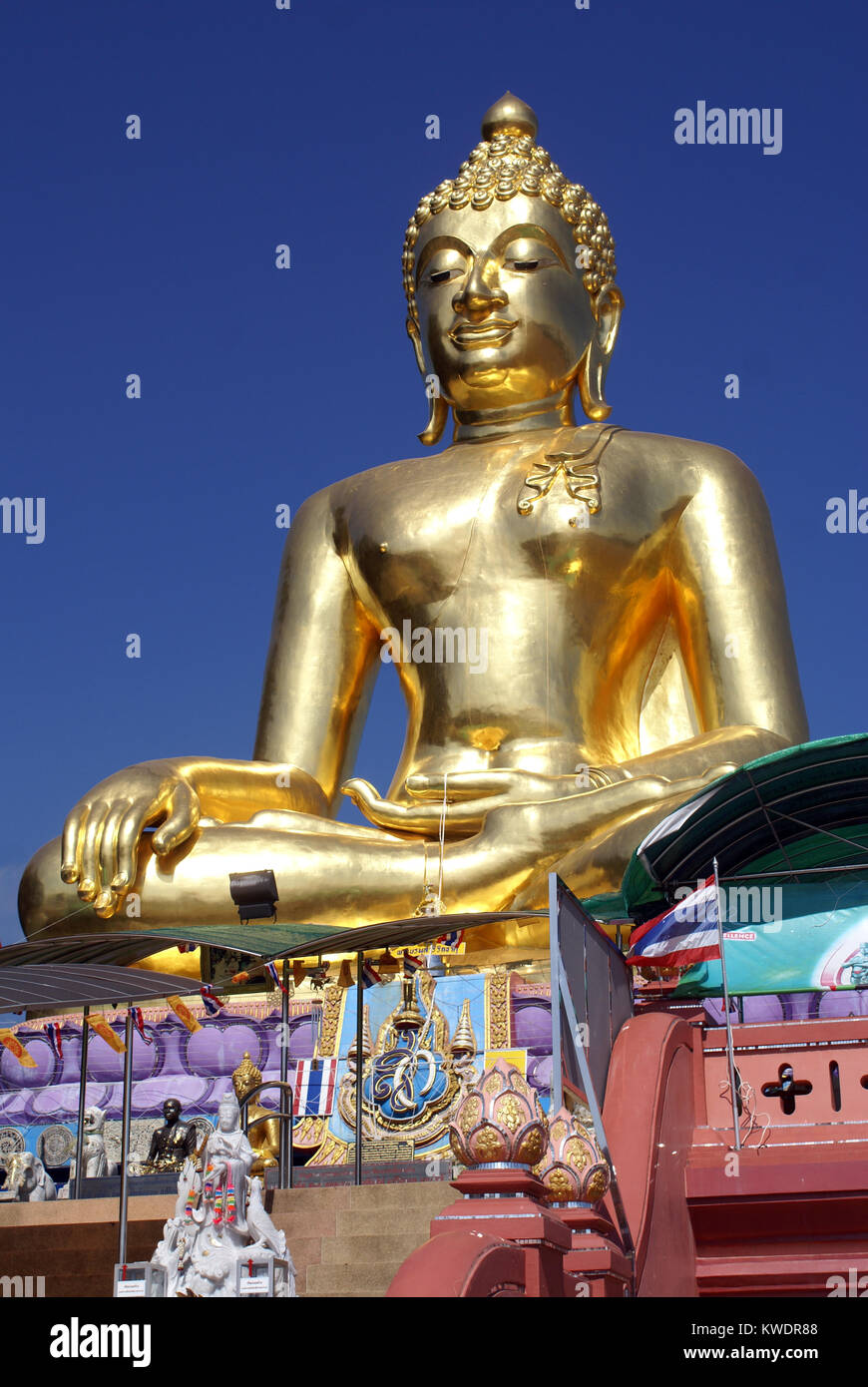 Golden Buudha, Golden triangle, thailand Stock Photo - Alamy