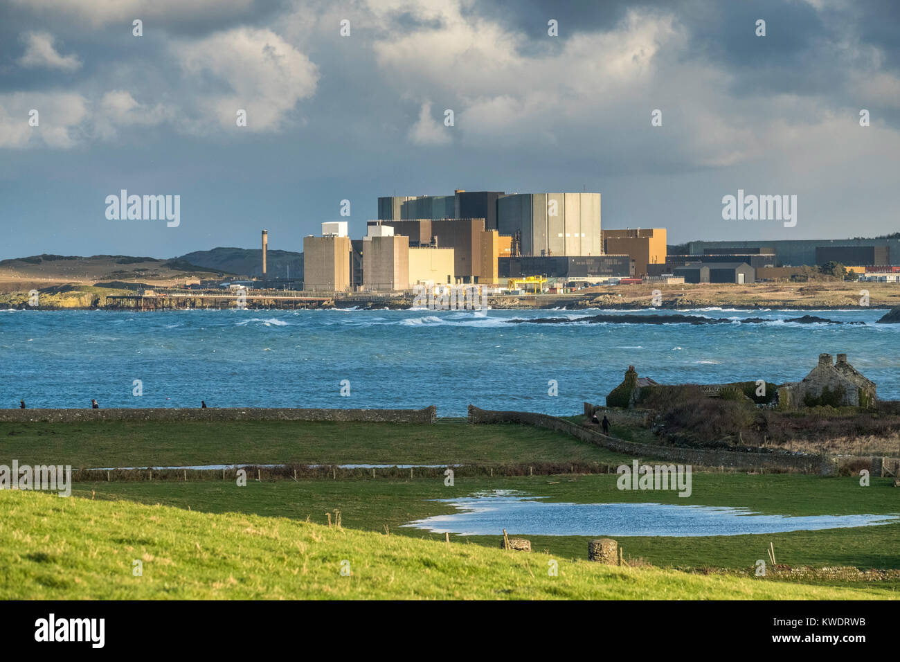 Wylfa nuclear Power station Stock Photo - Alamy