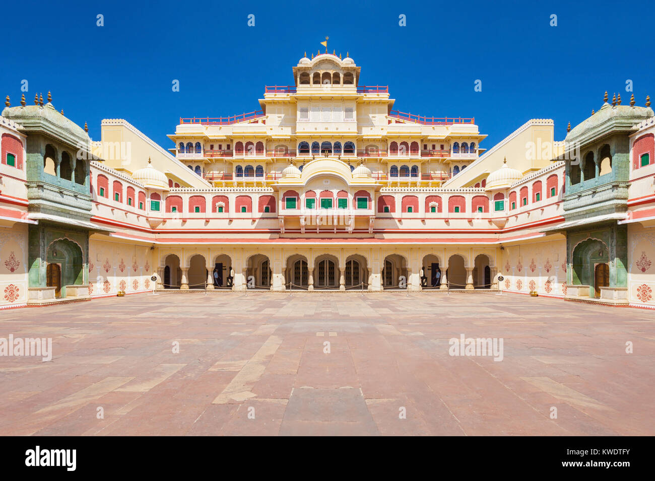 Chandra Mahal Palace (City Palace) in Jaipur, India Stock Photo - Alamy