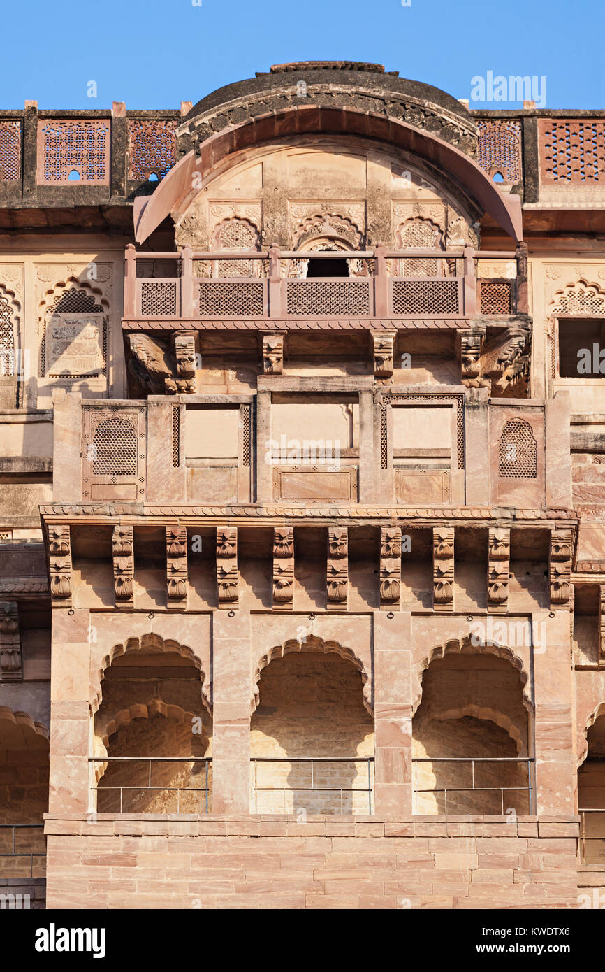 Mehrangarh Fort in Jodhpur, India. Mehrangarh Fort is one of the ...