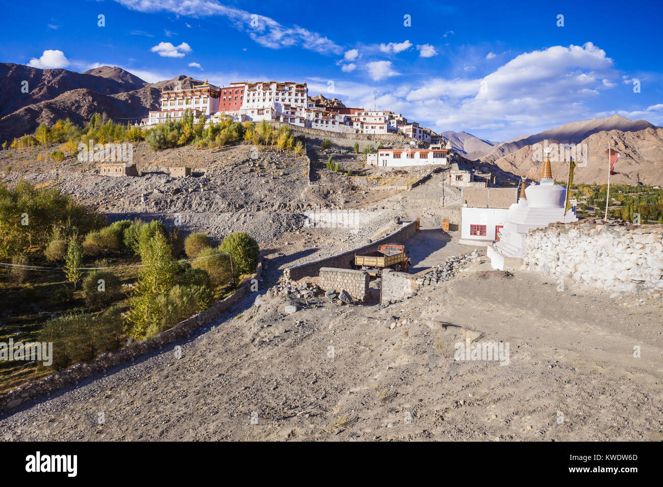 Phyang Monastery is a Buddhist monastery in Ladakh, India Stock Photo ...