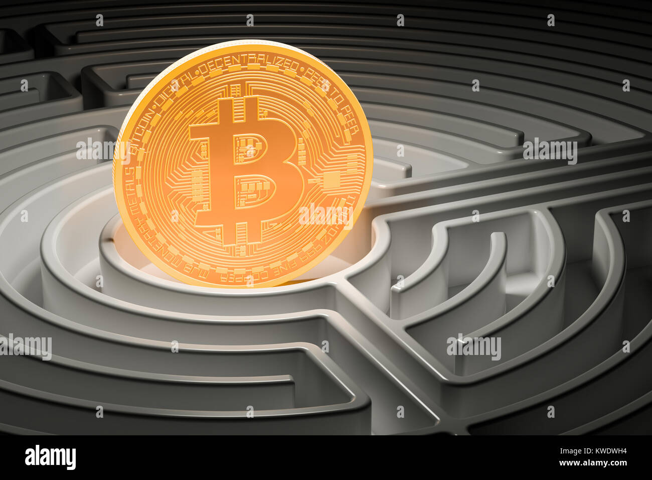 Dark maze hi-res stock photography and images - Alamy