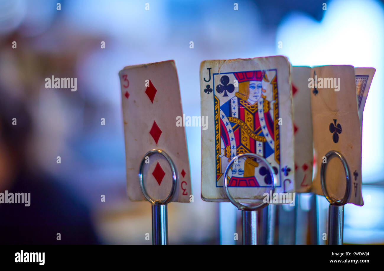 Card table hi-res stock photography and images - Alamy