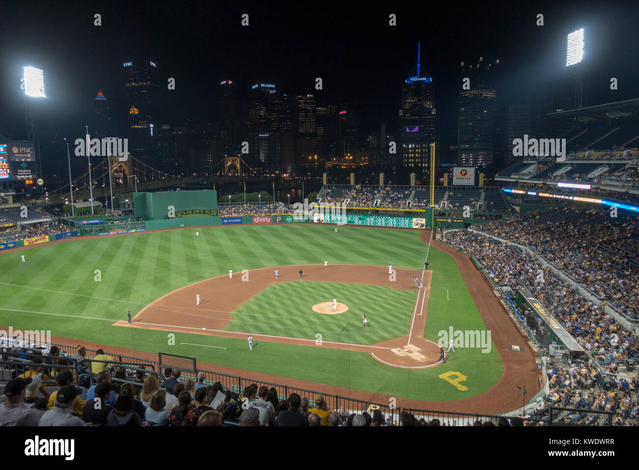 PNC Park, the home field for the Pittsburgh Pirates Major League ...