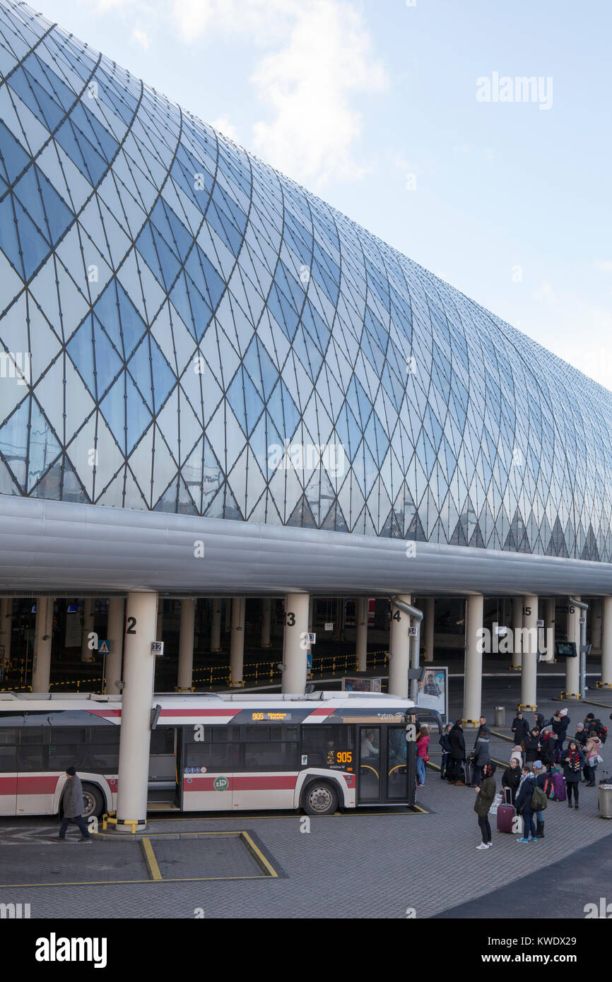 Poznań Główny Railway Station by Bose Architects an integrated ...