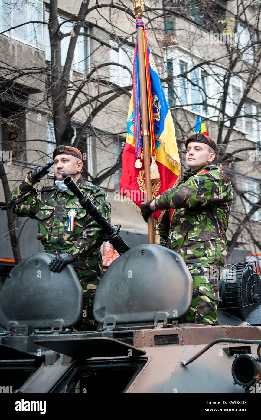 Romania national day soldiers hi-res stock photography and images - Alamy