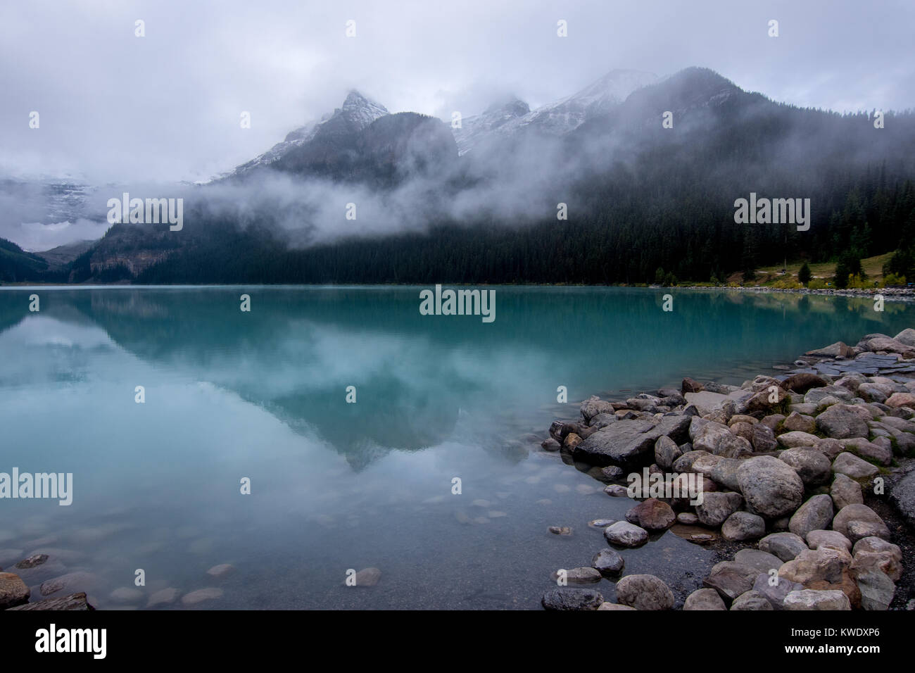Lake Louise. Alberta Stock Photo - Alamy