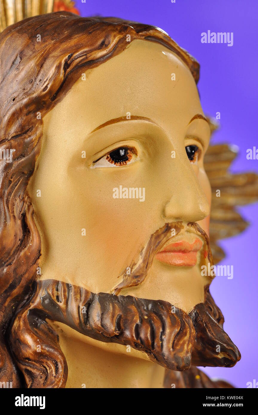 Christ face hi-res stock photography and images - Alamy