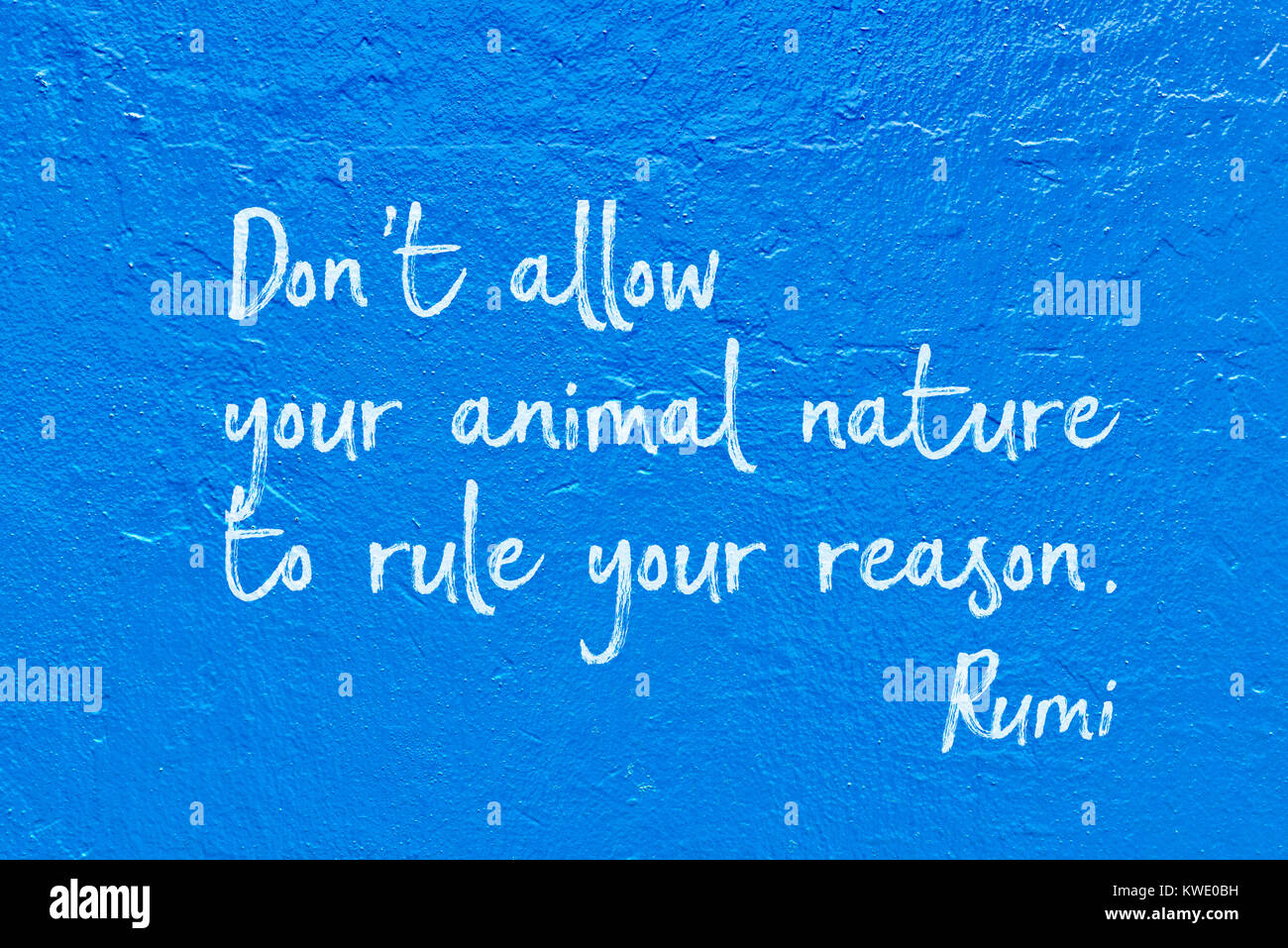 Don't allow your animal nature to rule your reason - ancient Persian ...