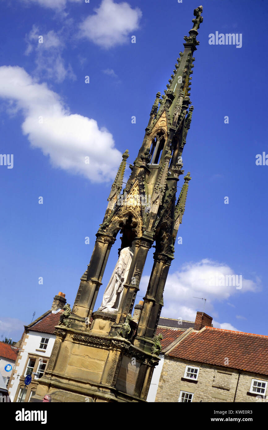 Monument to Second Baron Feversham, Helmsley Market Square, North ...