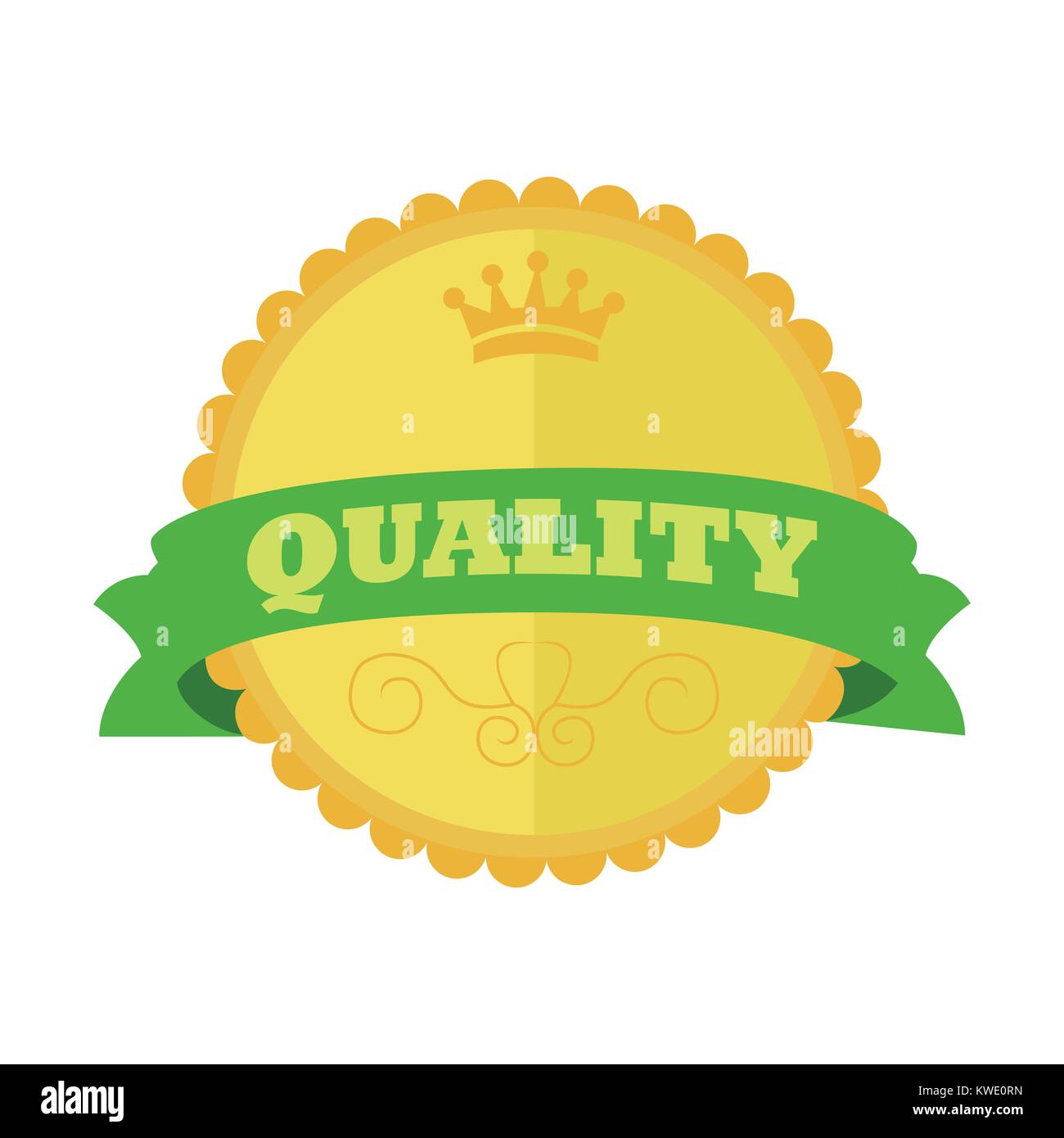 Gold seal image vector vectors hi-res stock photography and images - Alamy