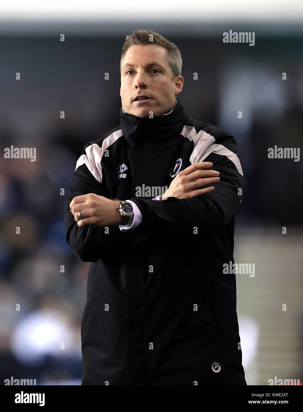 Millwall Manager Neil Harris Stock Photo - Alamy