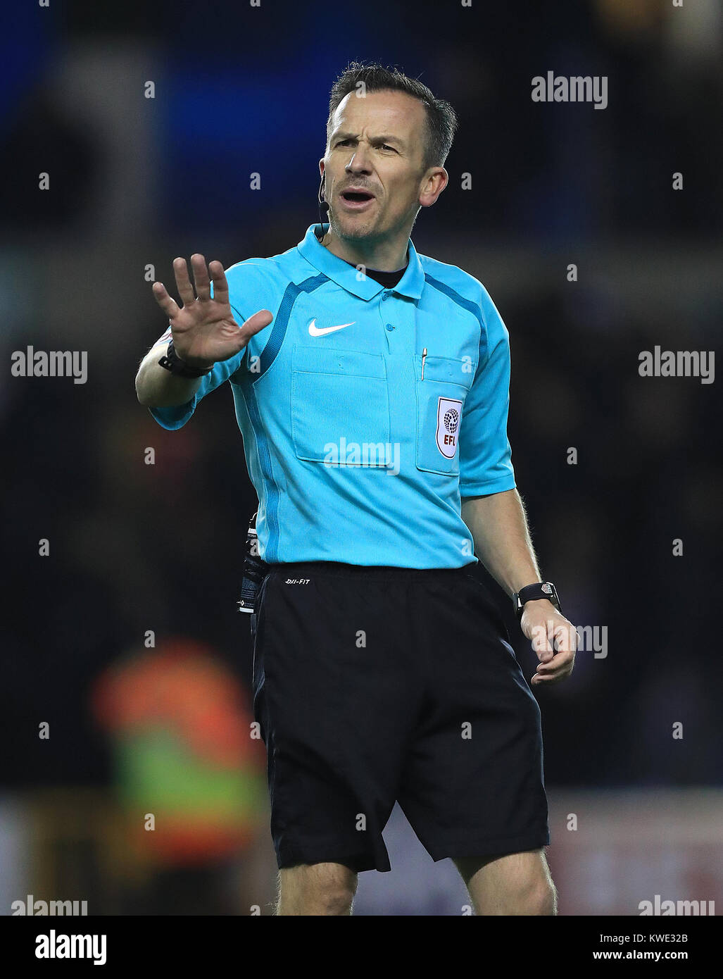Match referee Keith Stroud Stock Photo - Alamy