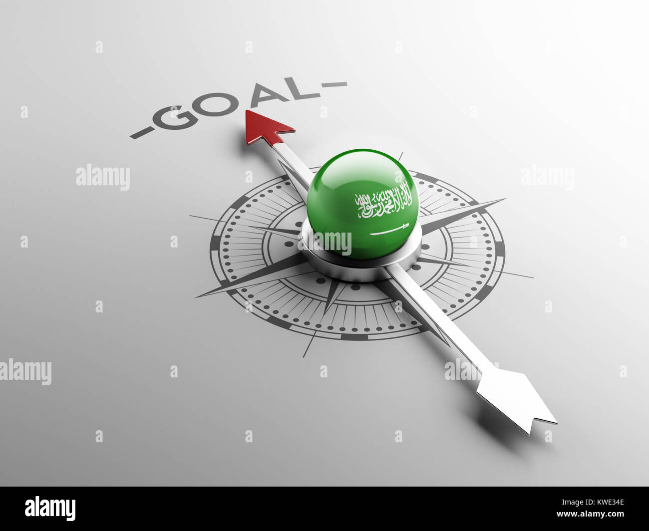 Saudi Arabia High Resolution Goal Concept Stock Photo - Alamy
