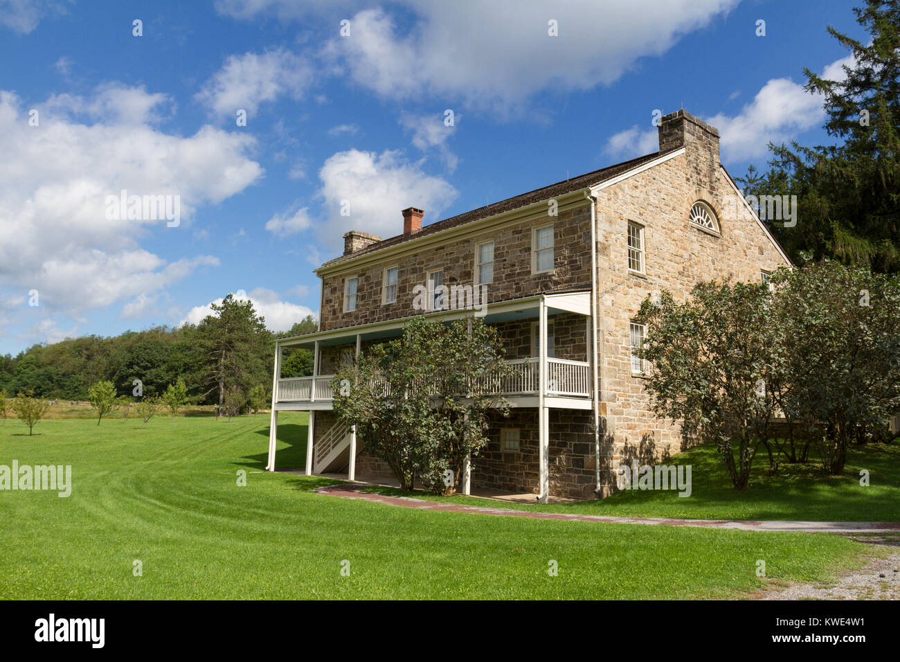 Lemon House, Allegheny Portage Railroad National Historic Site, Blair ...
