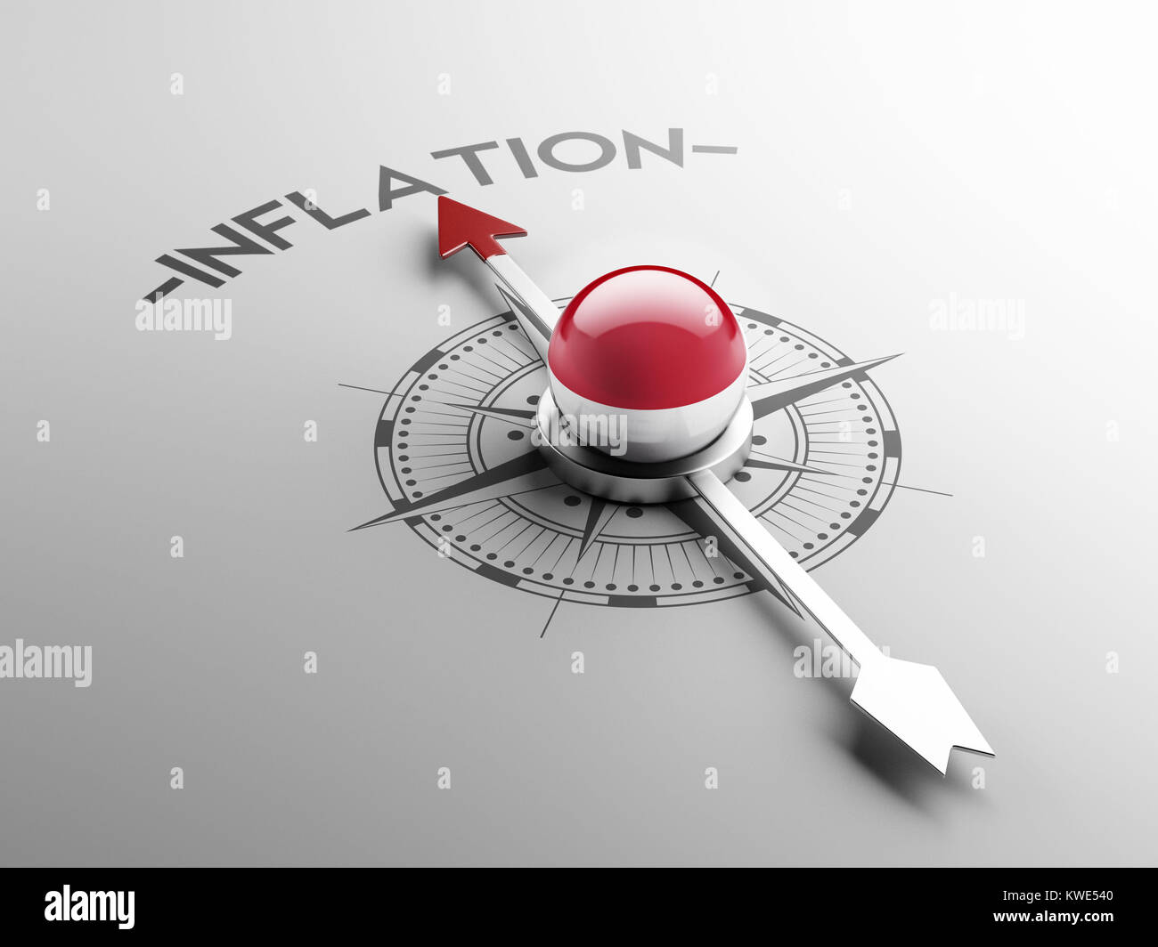 Indonesia High Resolution Inflation Concept Stock Photo - Alamy