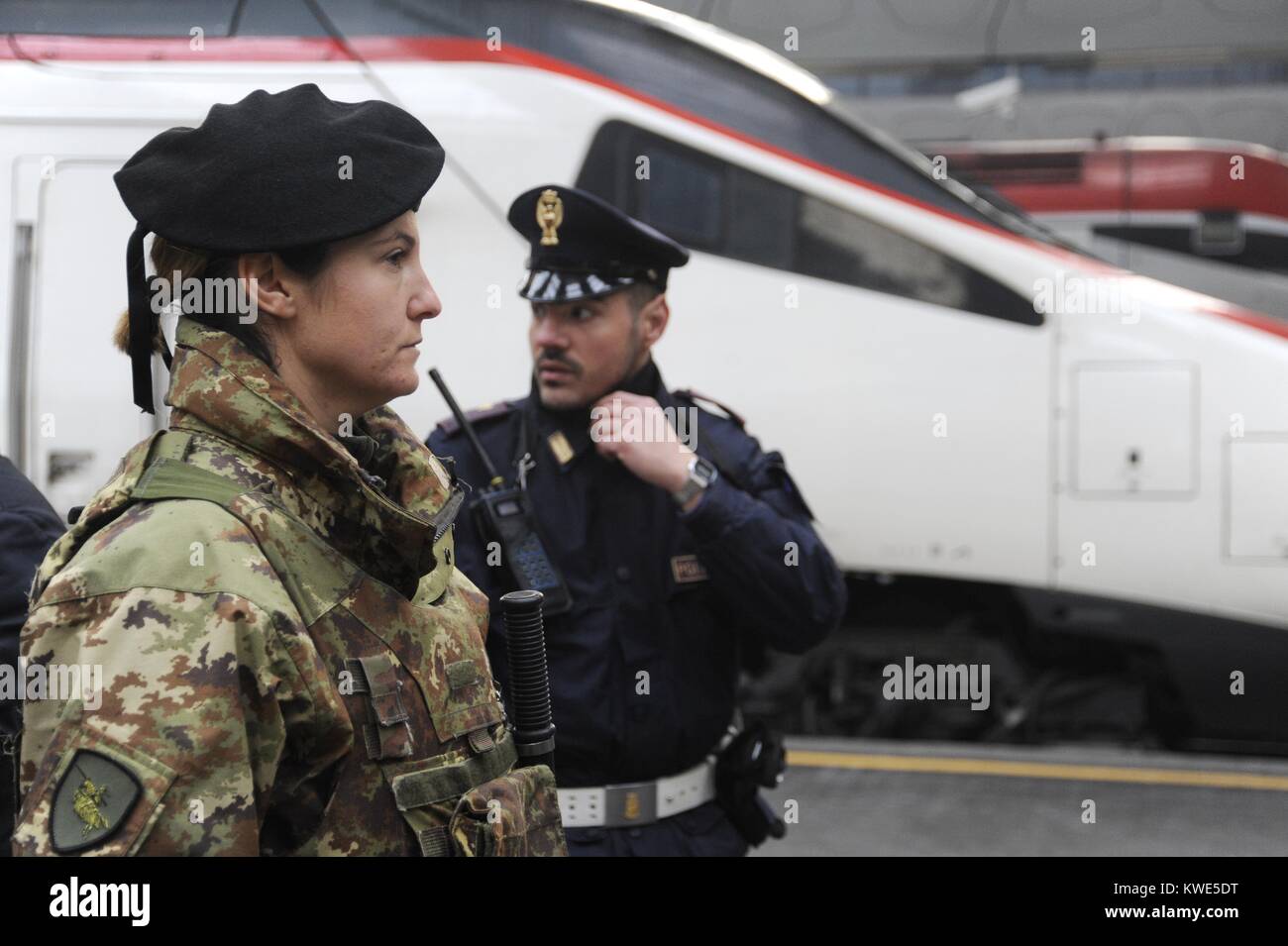Italy police female hi-res stock photography and images - Alamy