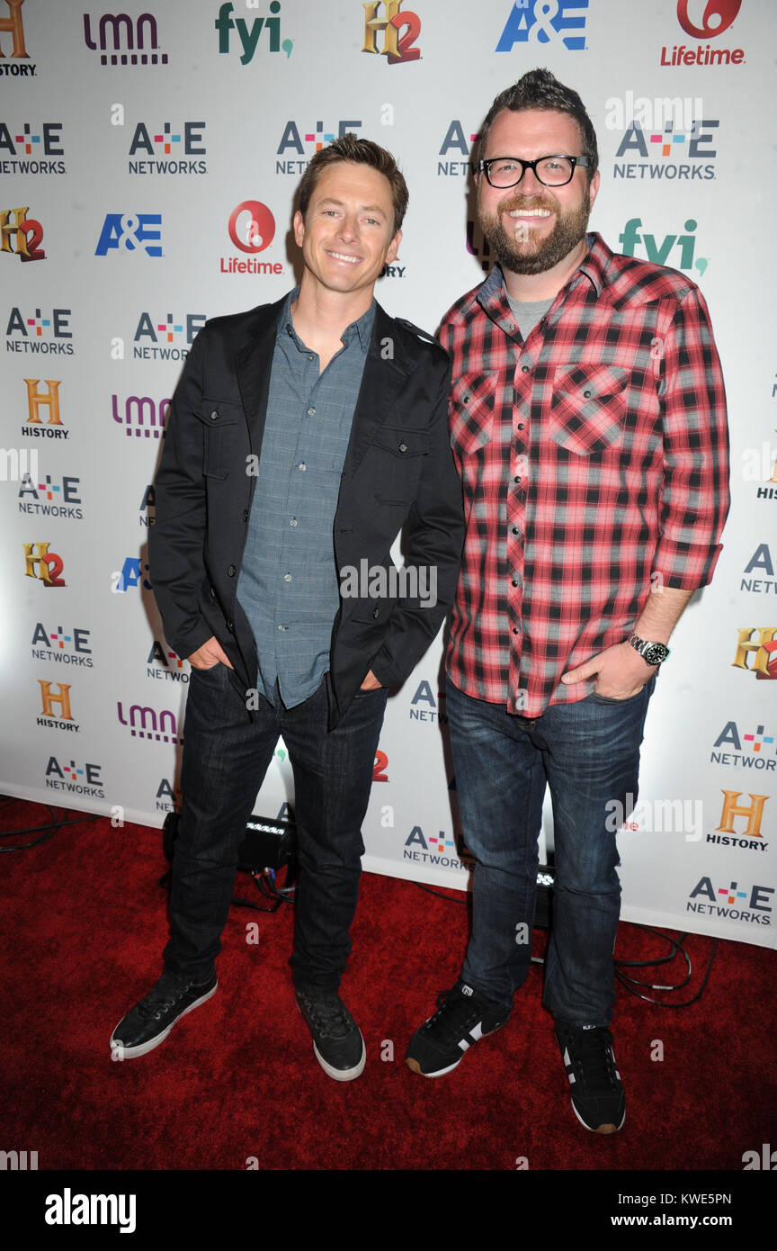 NEW YORK, NY - MAY 08: Tanner Foust Rutledge Wood attends the 2014 A+E ...