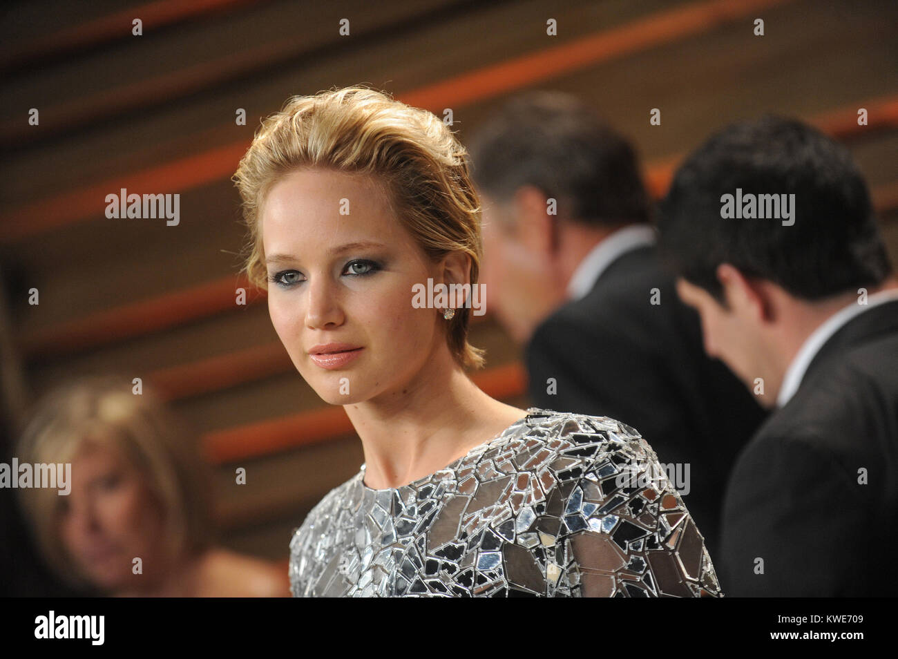 WEST HOLLYWOOD, CA - MARCH 02: Jennifer Lawrence attends the 2014 ...