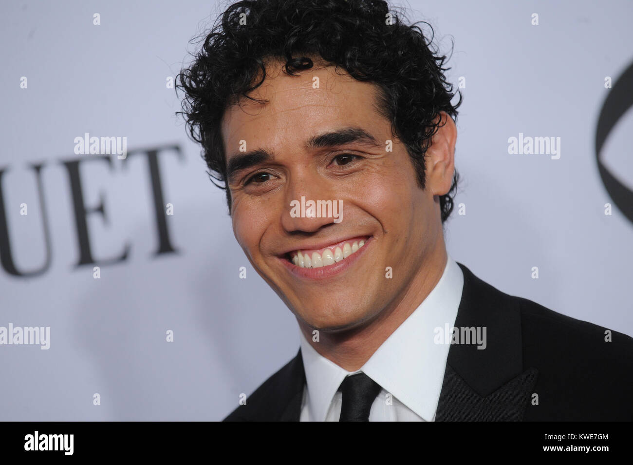 NEW YORK, NY - JUNE 08: Adam Jacobs attends American Theatre Wing's ...