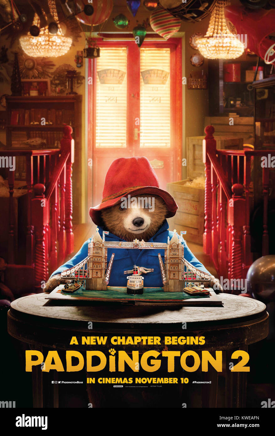 Paddington bear poster hi-res stock photography and images - Alamy